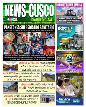 Calaméo - NEWS CUSCO 22 De Diciembre 2023