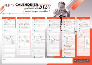 Calaméo - Calendrier 2024 des échéances sociales et fiscales