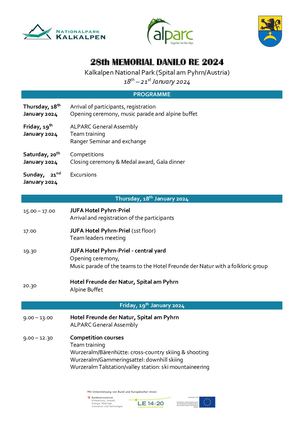 Calaméo - Programm Danilo Re Kalkalpen