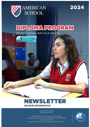 Calaméo - Boletín Informativo Programa del Diploma IB 2024