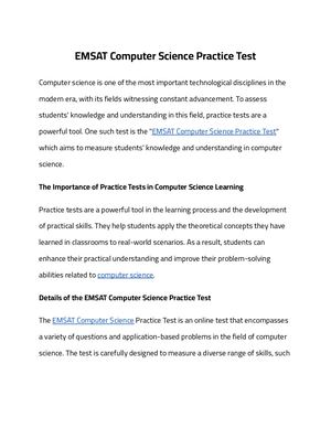 Calaméo - Emsat Computer Science Practice Test