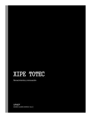 Calaméo - Xipe Totec