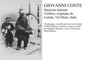 Calaméo - Giovanni Conte Musicien Itinérant Vielleux Originaire De Val ...