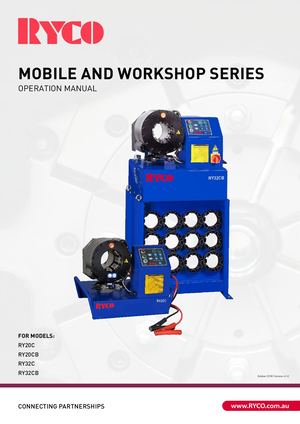 Calaméo - Ryco Ry20 & Ry32 Operation Manual