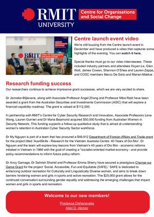 Calaméo - COSC Q1 2024 Newsletter