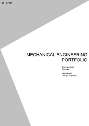 Calaméo - Mechanical Desing Engineer Portfolio