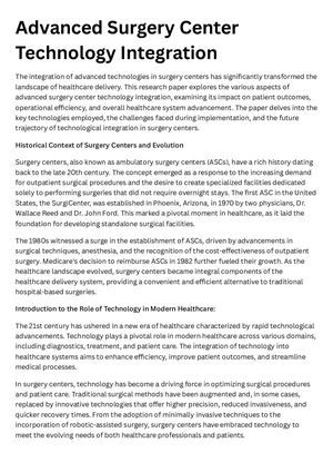 Calaméo - Advanced Surgery Center Technology Integration