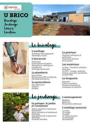 Calaméo - U Brico : Bricolage, Jardinage, Loisirs et Location