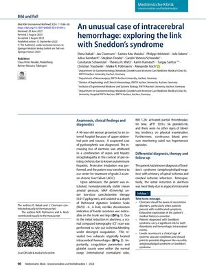Calaméo - 10 An Unusual Case Of Intracerebral Hemorrhage Exploring The ...