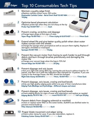 Calaméo - National Optronics 7Ex Top 10 Consumables - Tech Tips