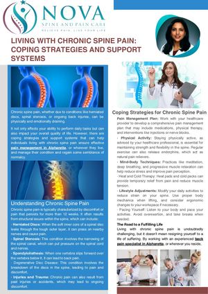 Calaméo - Living with Chronic Spine Pain: Coping Strategies and Support ...