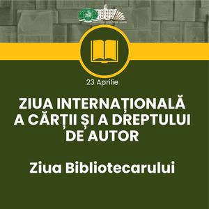 Calaméo - 23 Aprilie, Ziua Internațională a Cărții și a Dreptului de Autor, Ziua Bibliotecarului