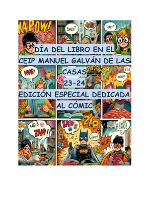 Calaméo - Comics Dia Del Libro CEIP Manuel Galván de las Casas 23-24