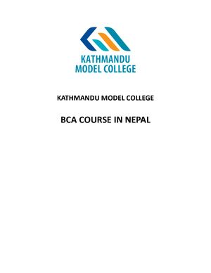 Calaméo - Bca Course In Nepal