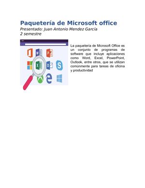 Calaméo - Paquetería De Microsoft Office Mendez Garcia Juan Antonio
