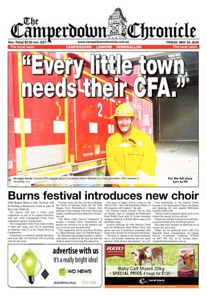 Calaméo - Camperdown Chronicle, May 24, 2024