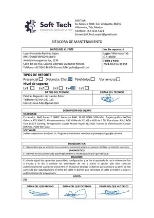 Calaméo - Bitacora De Configuracion De Red