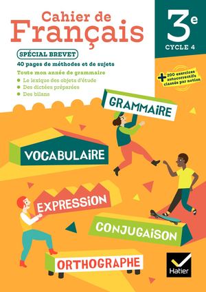 Calaméo - Cahier de Français 3e - Ed. 2024 - Cahier élève