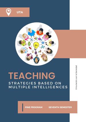 Calaméo - Teaching Strategies Based On Multiple Intelligences