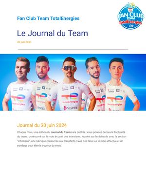 Calaméo - Le Journal du Team (Juin)