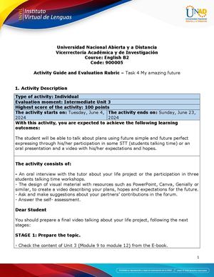 Calaméo - Activity Guide And Evaluation Rubric Unit 3 Task 4 My Amazing ...