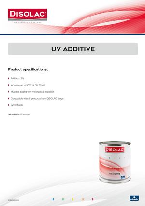 Calaméo - Full Disolac UV Additives En