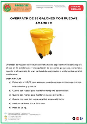 Calaméo - Overpack De 95 Galones Con Ruedas Amarillo