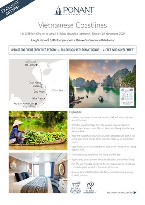 Calaméo - Vietnamese Coastlines Flyer B2B Editable V8