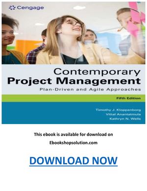 Calaméo - Contemporary Project Management 5th Edition Pdf