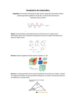 Calaméo - Vocabulario De Matemática