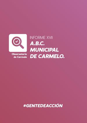 Calaméo - Informe XVII - ABC Municipal 2024