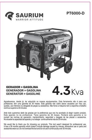 Calaméo - 48474 48475 Pt 6000 D Manual Pt Es En