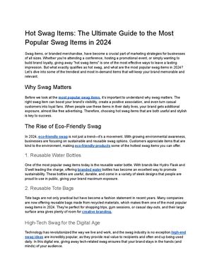 Calaméo - Hot Swag Items The Ultimate Guide To The Most Popular Swag ...