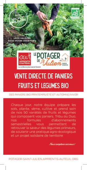 Calaméo - Flyer Potager 2024
