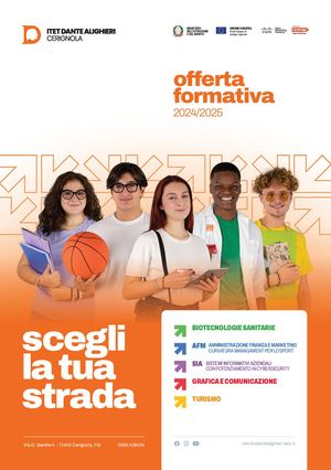Calaméo - Offerta Formativa Dante Alighieri Cerignola 2024-2025