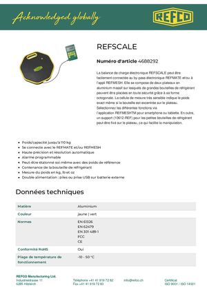 Calaméo - Balance De Charges Refscale