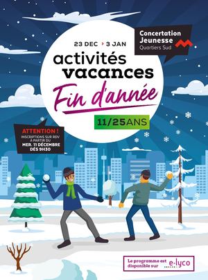 Calaméo - Programme Vacances Hiver 2024 Concertation Jeunesse