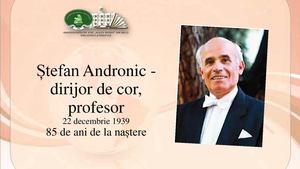 Calaméo - Ștefan Andronic - dirijor de cor, profesor (22 decembrie 1939 ...