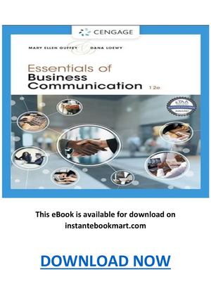 Calaméo - Essentials Of Business Communication 12th Edition Pdf