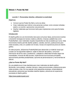 Calaméo - Guía de Poster My Wall