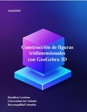 Calaméo - Construcción De Figuras Tridimensionales Con Geo Gebra 3d