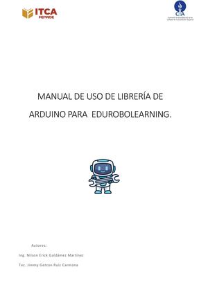 Calaméo - Manual de Robótica con Arduino de EduRoboLearning