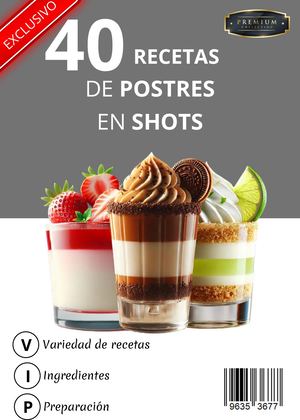 Calaméo - 40 Recetas De Postres En Shots ???? Introducción Bienvenida Y ...