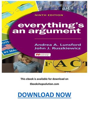 Calaméo - Everything’s An Argument 9th Edition PDF