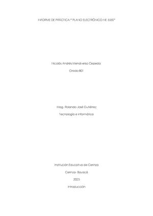 Calaméo - Informe Nicolas Mendivelso Tecnologia