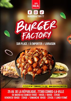 Calaméo - Burger Factory Menu