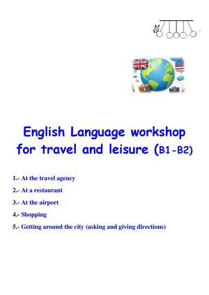 Calaméo - English Language Workshop For Travel And Leisure (B1 B2)