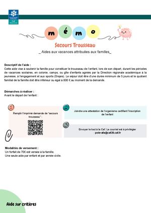 Calaméo - Secours Trousseau