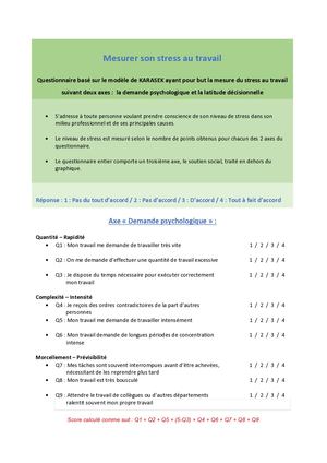 Calaméo - Microsoft Word Questionnaire Basé Sur Le Modèle De Karasek ...